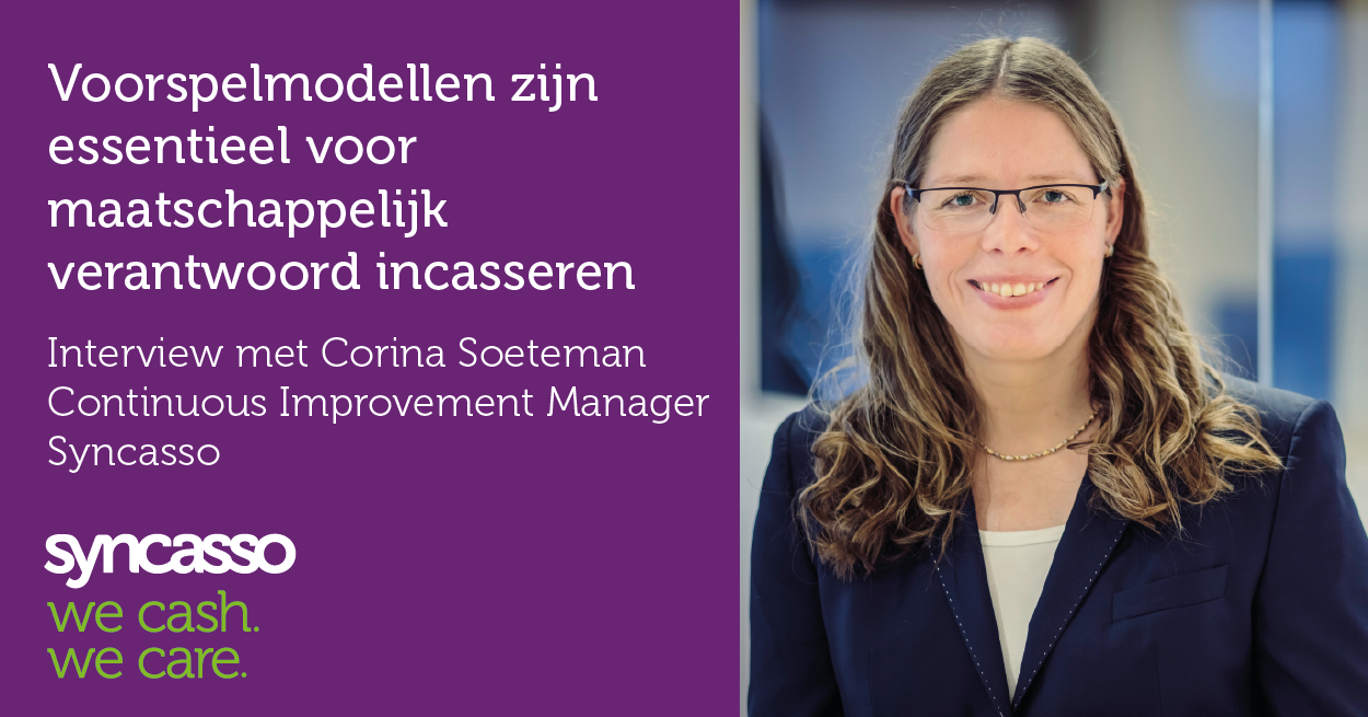 Voorspelmodellen zijn essentieel voor maatschappelijk verantwoord incasseren - Syncasso