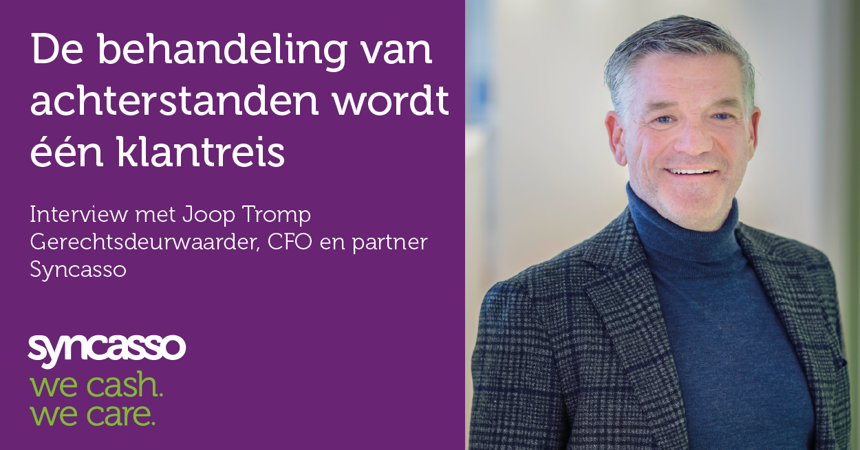 De behandeling van achterstanden wordt één klantreis - Syncasso